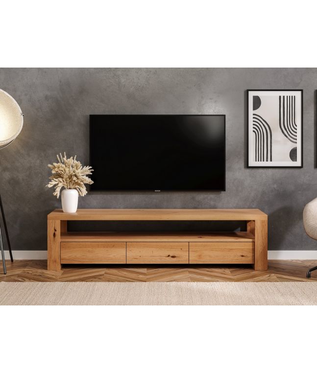Meuble Tv Chene Massif