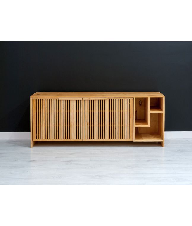 Buffet Calgary en Chêne Massif haut de gamme - Lotuséa