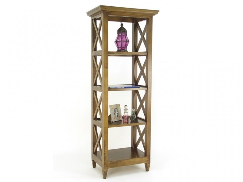 Meuble colonne salon - Mobilier en bois massif - Lotuséa