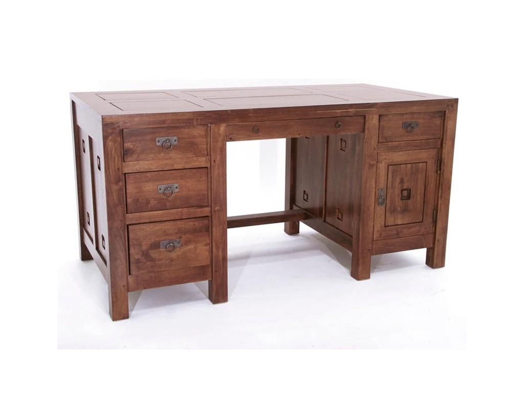 Bureaux en bois massif : acacia, chêne, hévéa, teck... Lotuséa