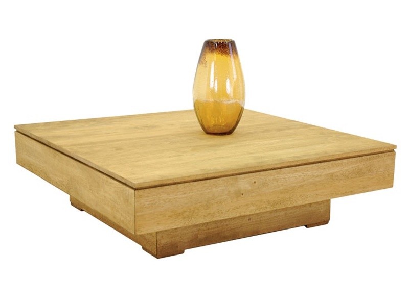 Table basse en hévéa massif Bangkok8 de qualité. Meuble pour le salon ...