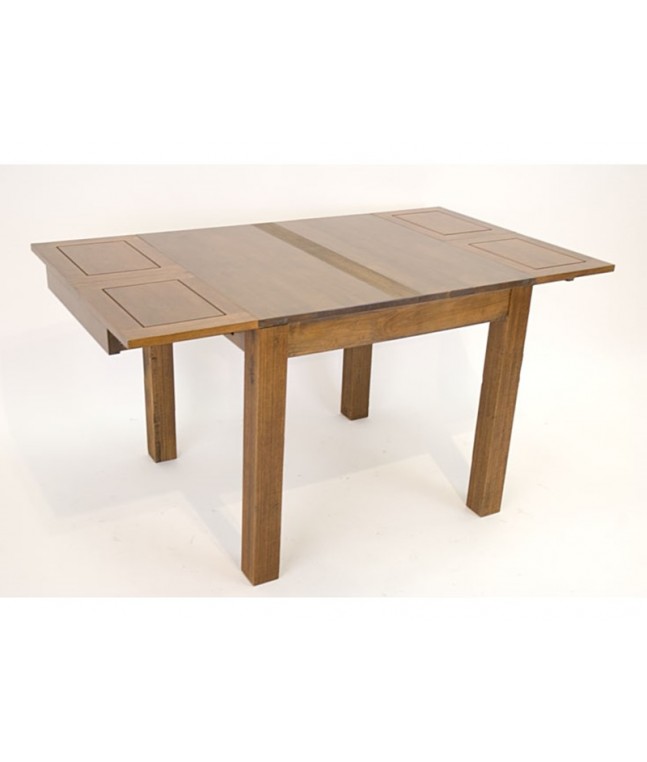 Table carrée Pattaya en hévéa massif de qualité de Thaïlande