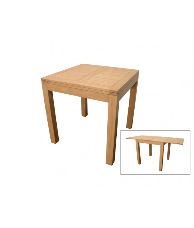 Table bar Tiga en hévéa massif de qualité de Thaïlande. Meuble pour la ...