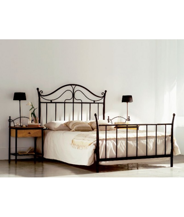 Lit Lola en Fer Forgé Haut de gamme. Meuble pour la chambre. Lotuséa